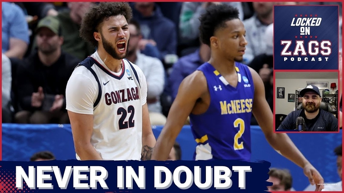 Red hot Gonzaga CRUSHES McNeese St! | Zags played like a team that can win a national ...
