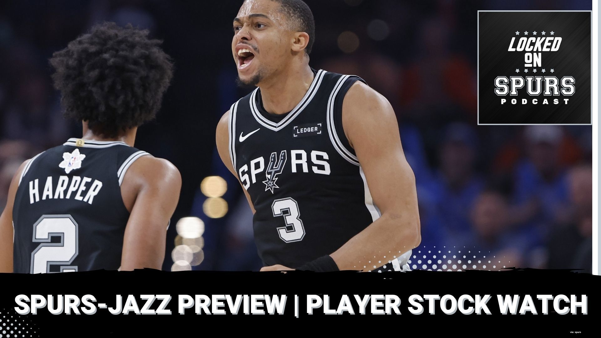 Spurs-Jazz preview & player stock watch | Locked On Spurs | kvue.com