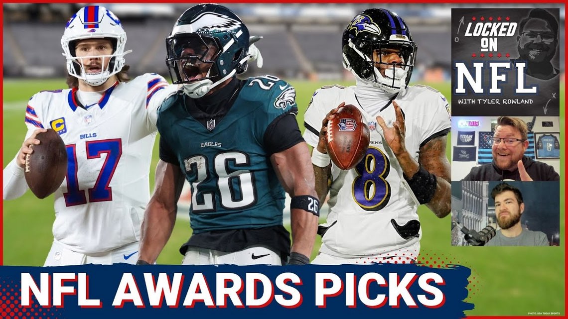 2024 NFL AWARDS PICKS: Josh Allen is MVP, Saquon Barkley IS the Eagles ...
