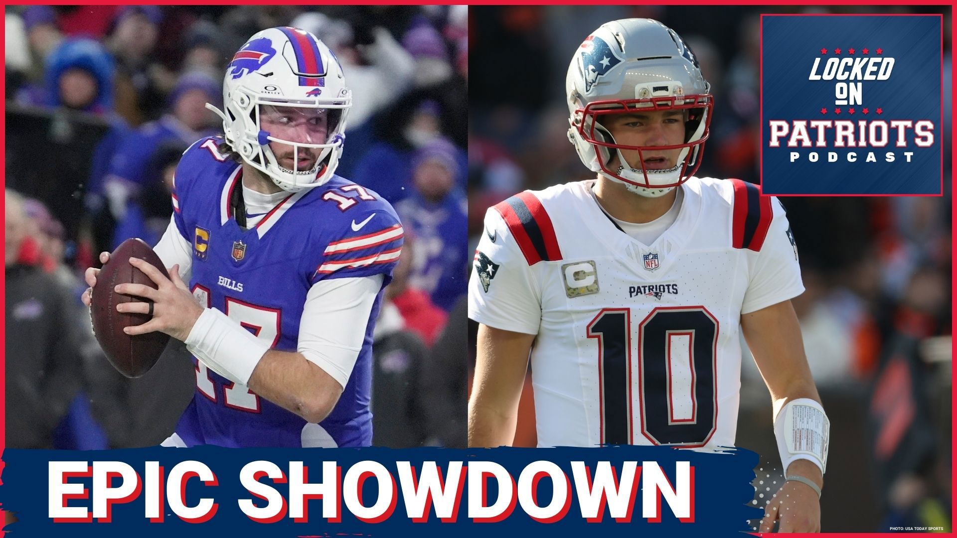 DRAMA: Drake Maye Eyes AFC East TITLE—Can Patriots END Josh Allen’s ...