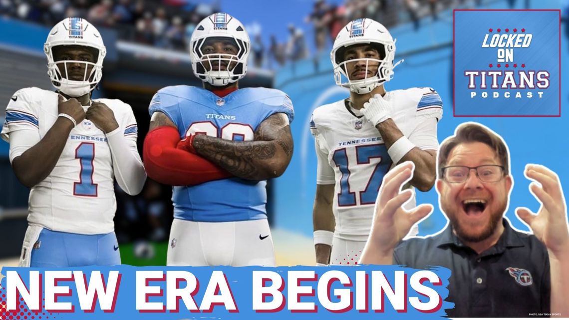 Tennessee Titans NEW ERA BEGINS with INCREDIBLE JERSEY & LOGO REVEAL ...