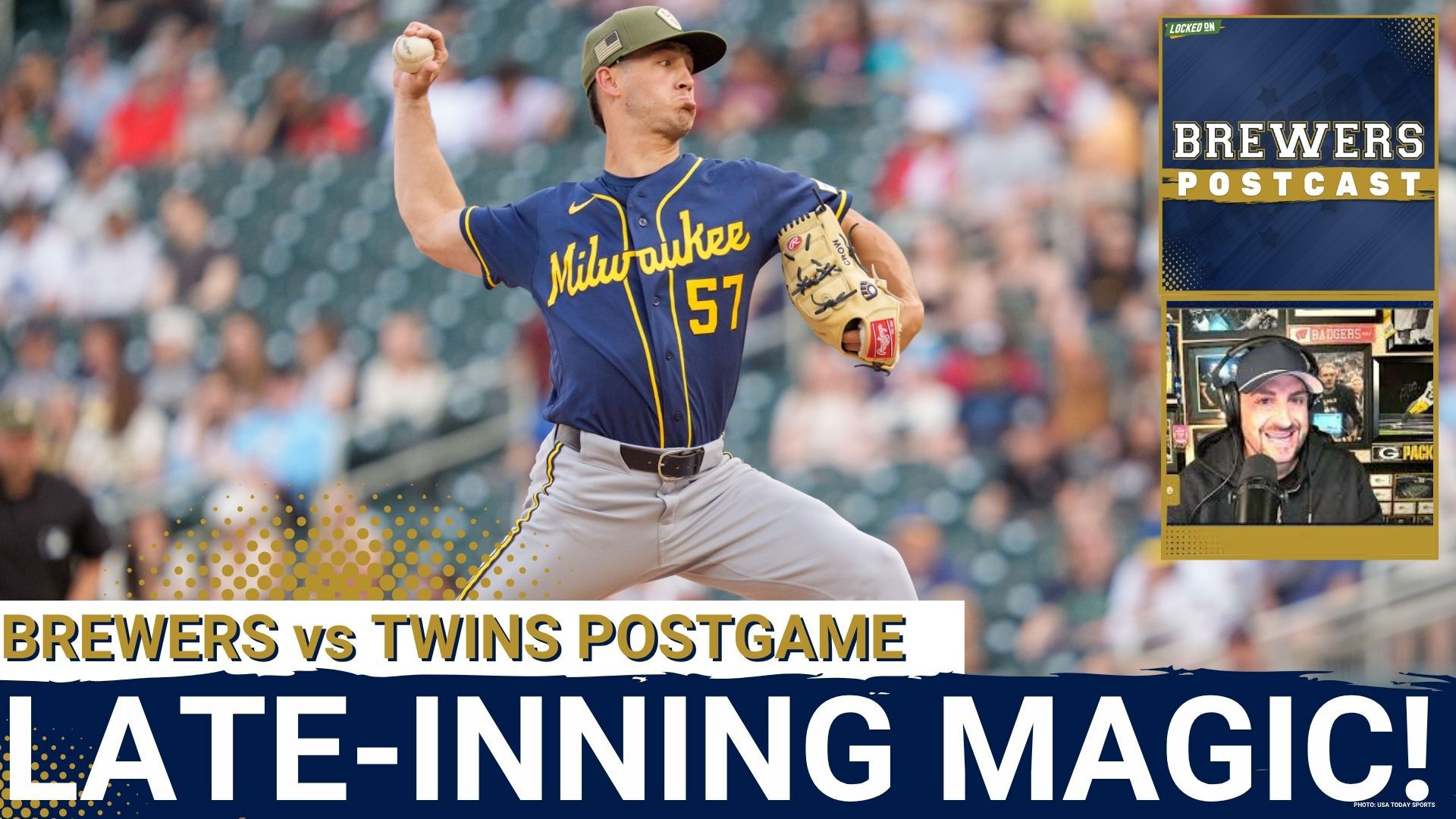 BREWERS POSTCAST: Brewers Find Another Way to WIN | Bauers Comes ...