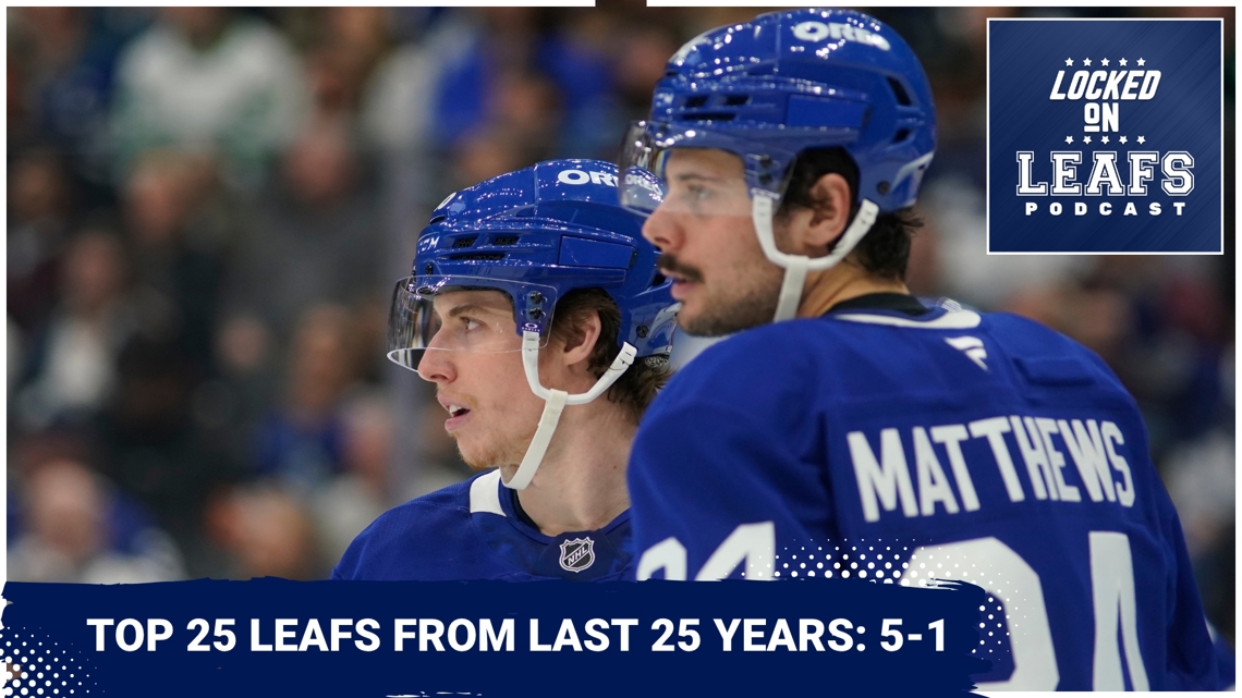 Toronto Maple Leafs top 25 players from the last 25 years: 5-1 | kvue.com