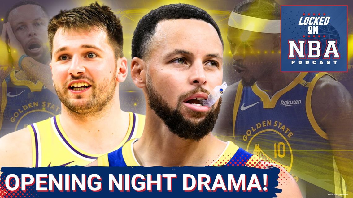 Lakers' Defense CRUMBLES Against Warriors | Is Luka Doncic's Supporting ...