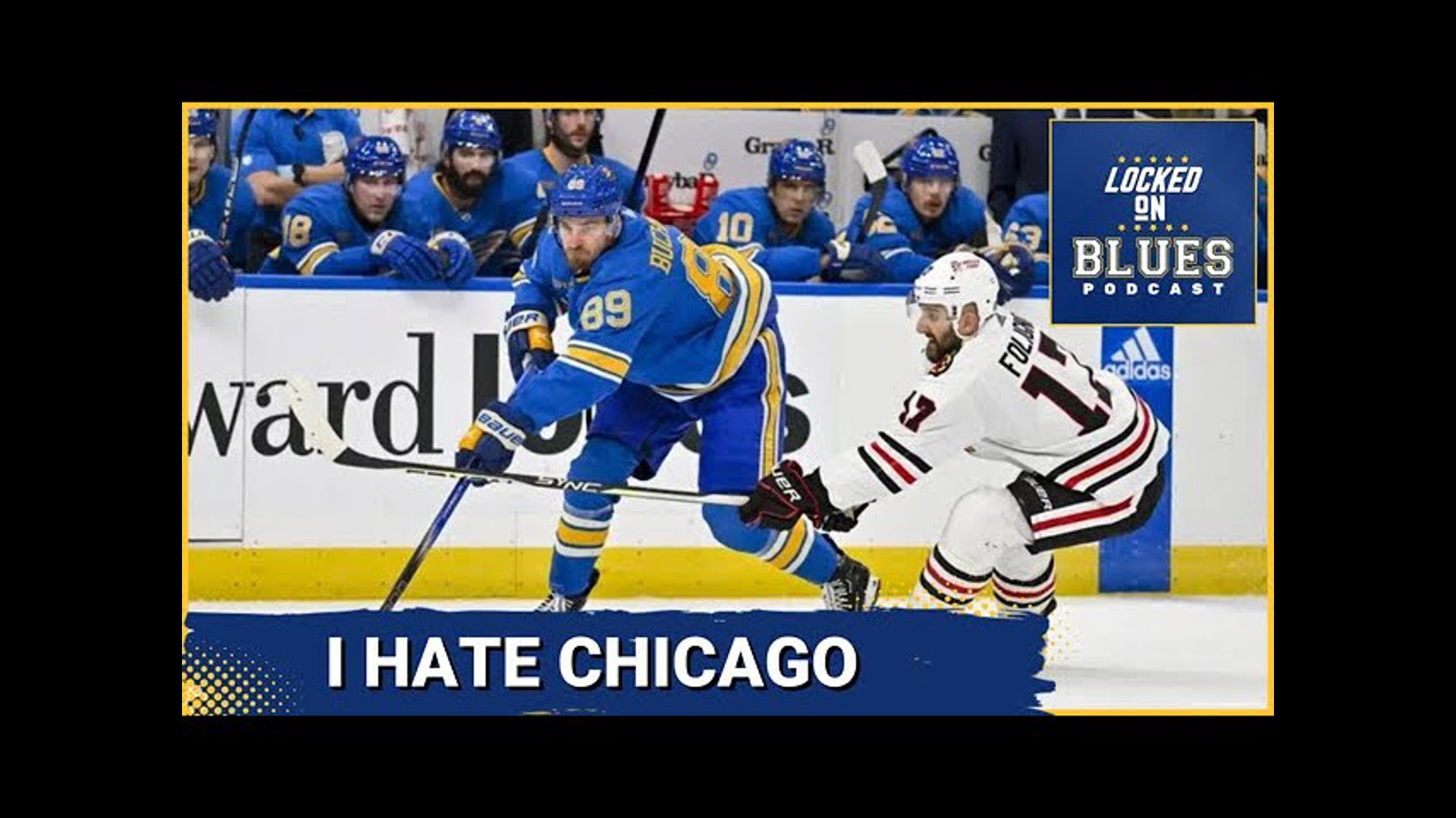 The Forever Rivals Between The St. Louis Blues & Chicago Blackhawks ...