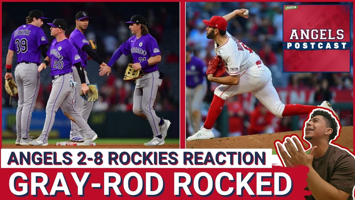 ANGELS POSTCAST: Grayson Rodriguez AWFUL, HR bounces OFF Adell's HEAD ...