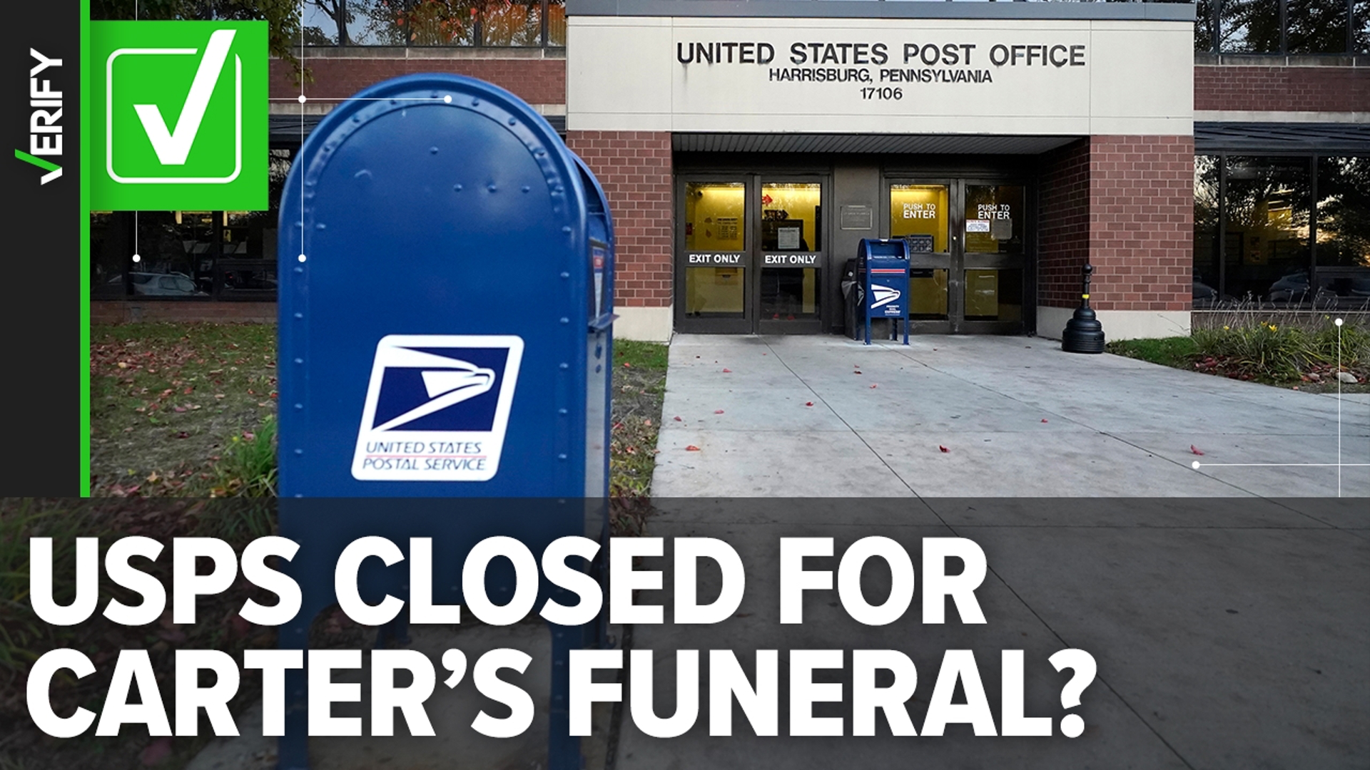 Will post offices be closed on Jan. 9 because of Jimmy Carter mourning ...