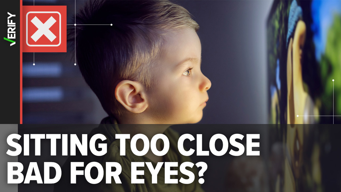 Your eyes won't get damaged if you sit too close to the TV | kvue.com
