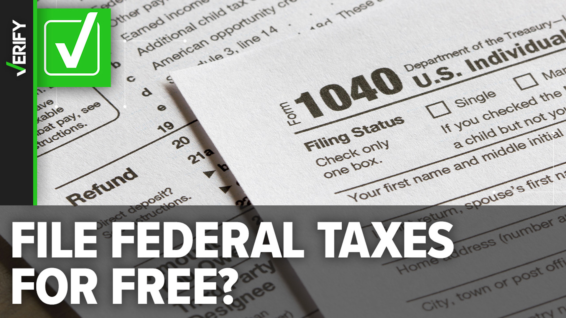 Yes, you can file your taxes for free | VERIFY | kvue.com