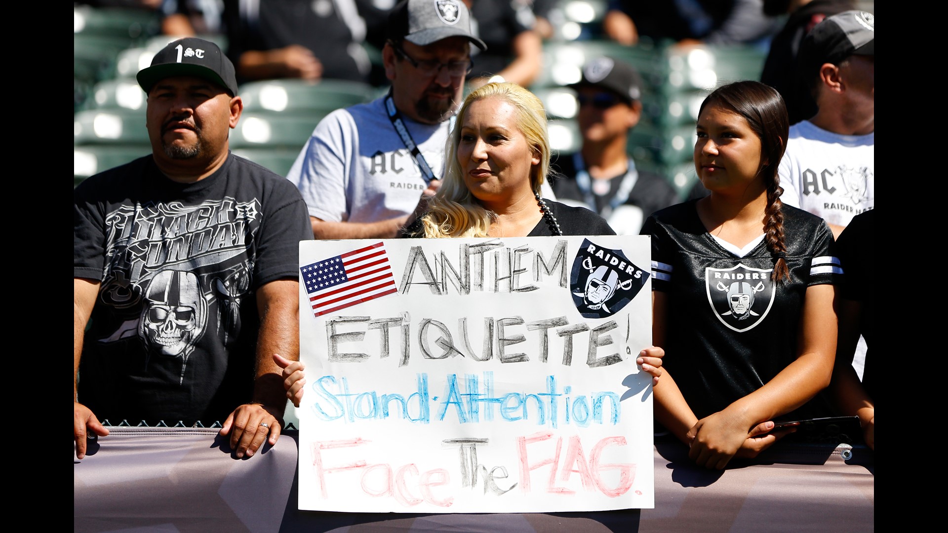 Boycott over anthem protests playing role in NFL ratings drop, poll ...