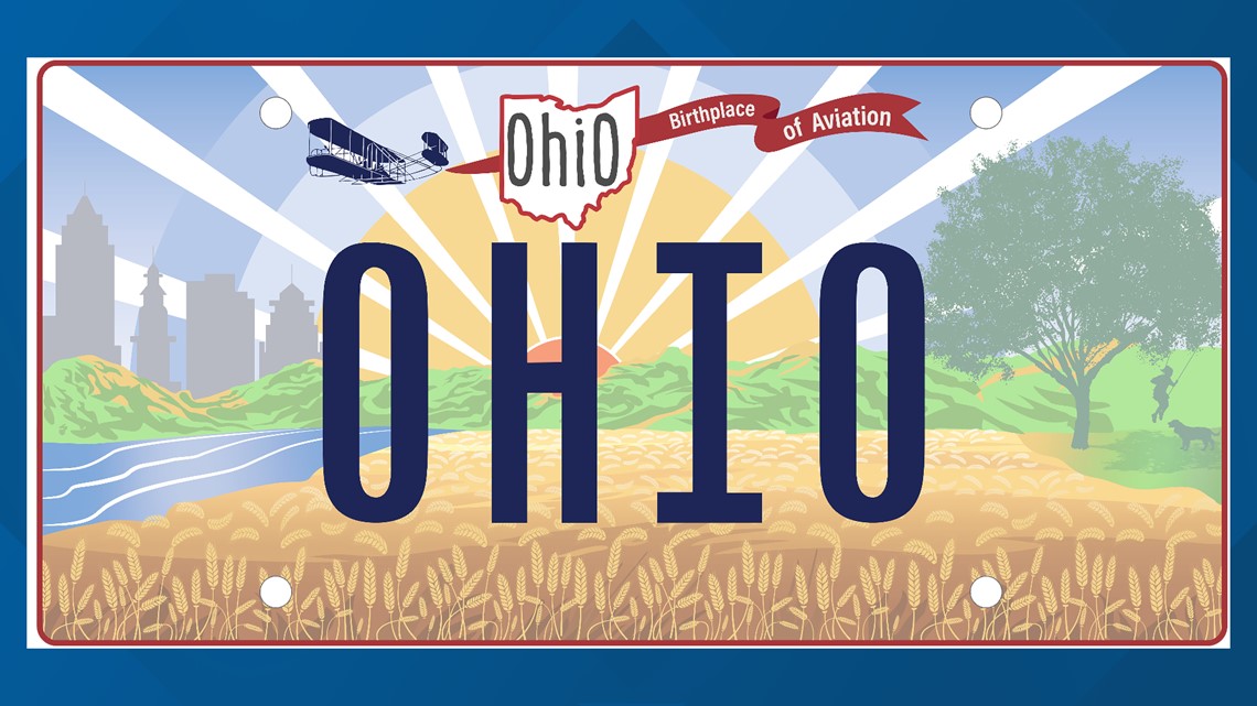 Ohio's new license plate showed Wright flyer facing backwards | kvue.com
