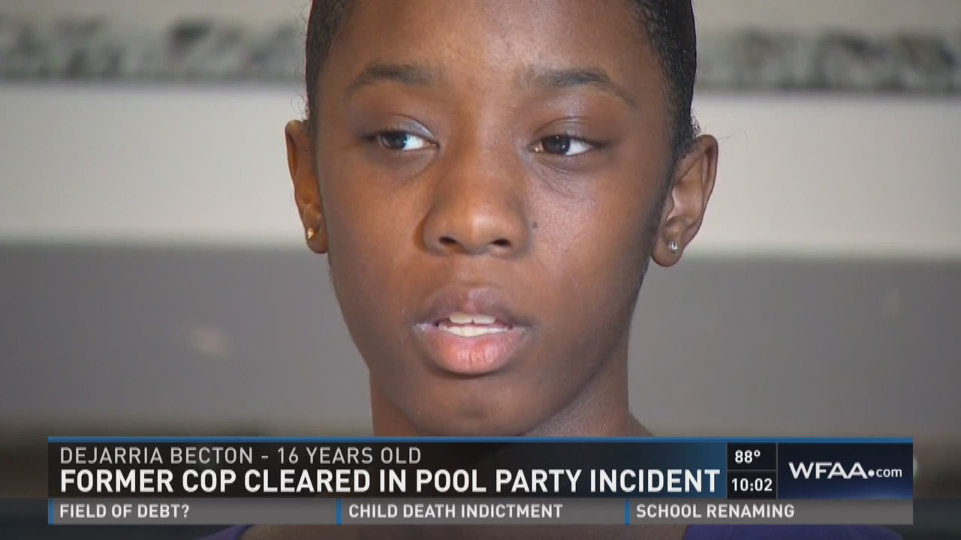 Grand jury clears McKinney cop in pool party incident | kvue.com
