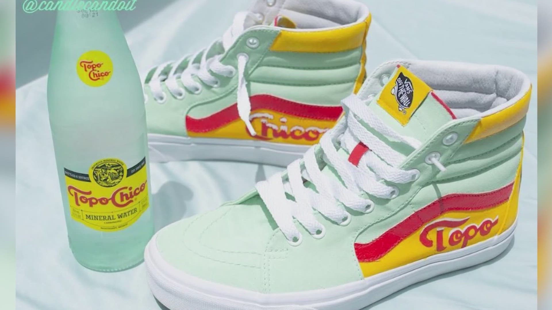 Topo Chico asks Texas artist to make 70+ shoes | kvue.com