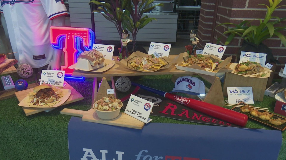 Texas Rangers reveal new food items at Globe Life Field | kvue.com