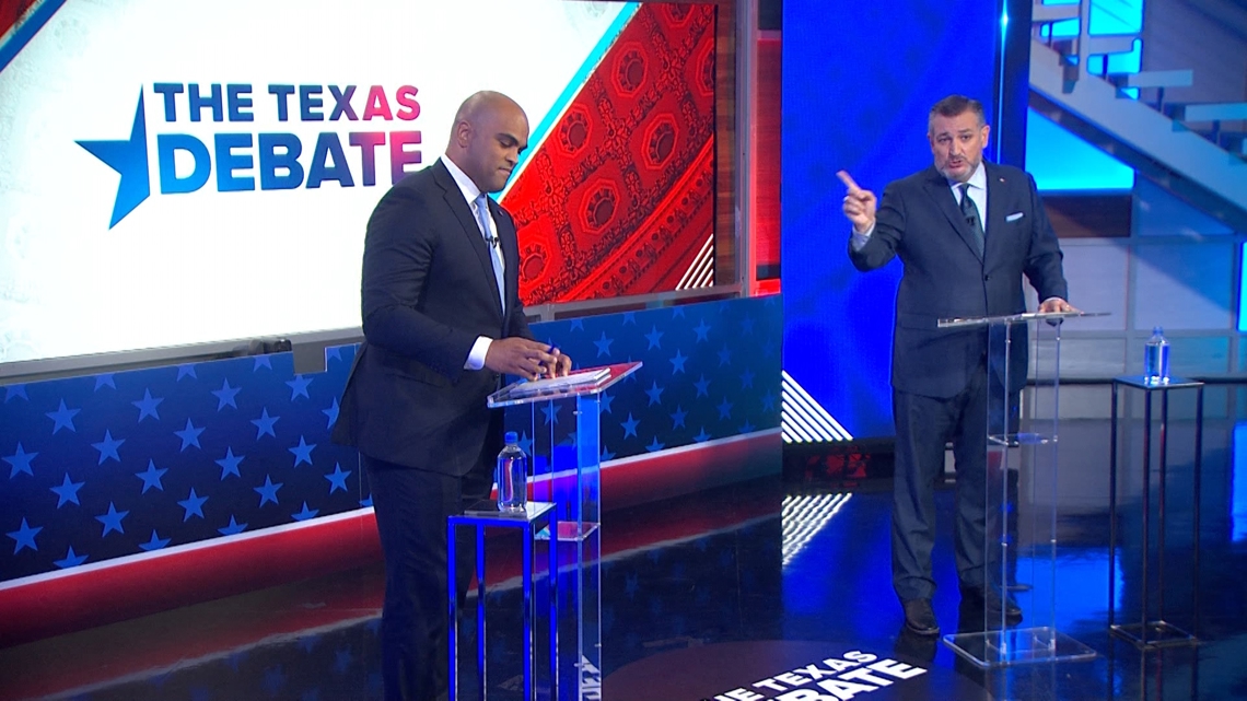 Key moments from The Texas Debate between U.S. Sen. Ted Cruz and ...
