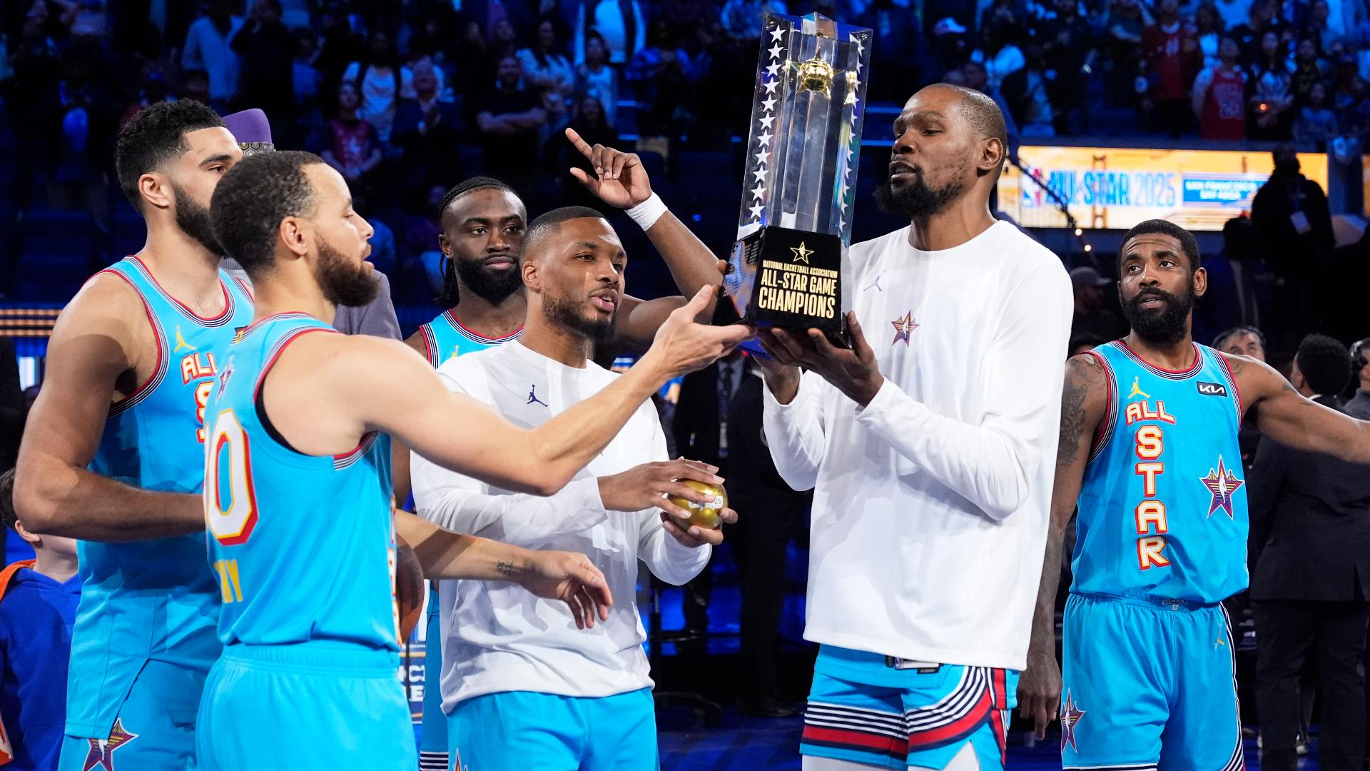 Kyrie Irving, Shaq's OGs win first NBA All-Star mini-tournament | kvue.com