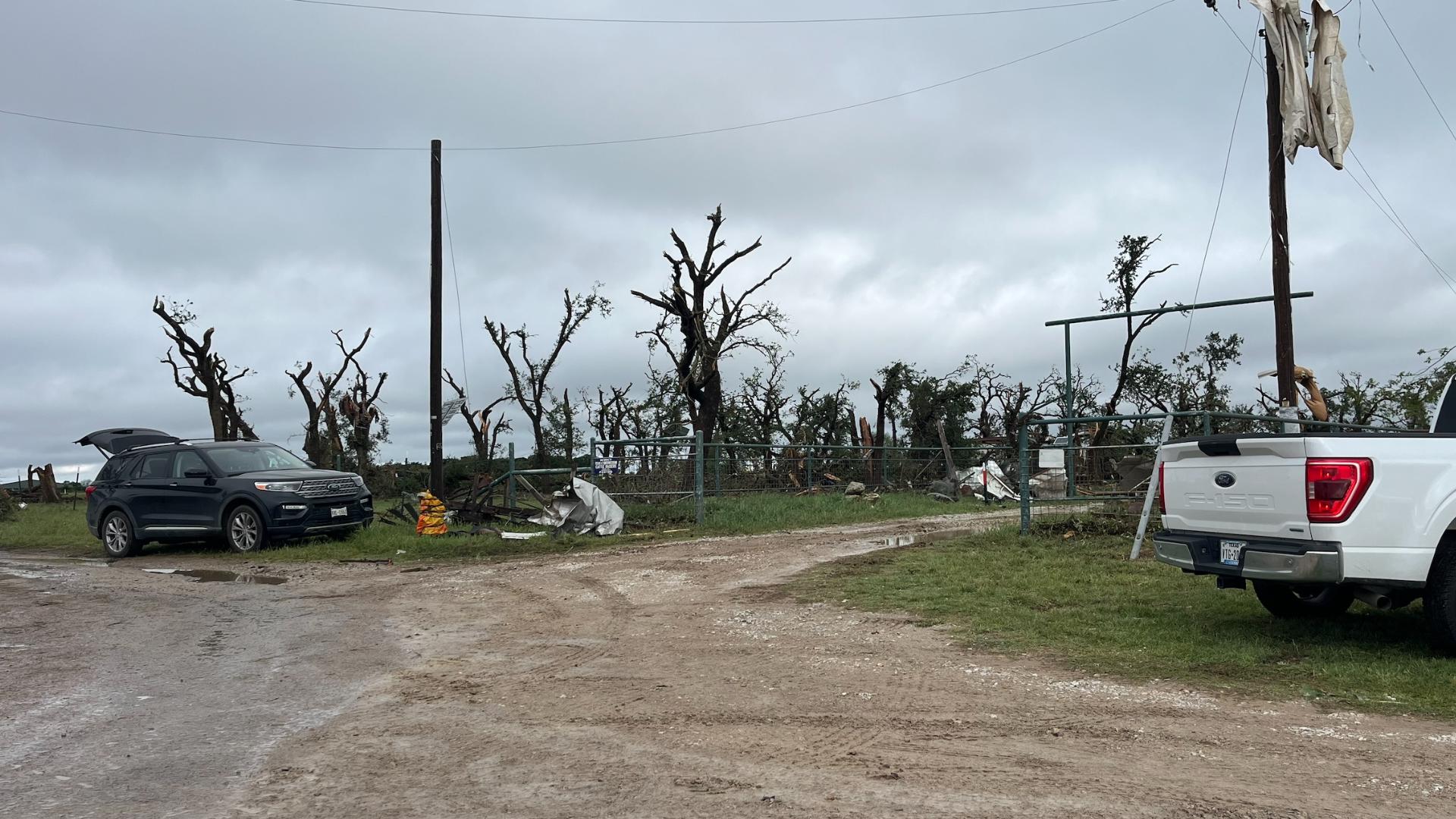 North Texas storms: Potential tornado leaves damage behind | kvue.com