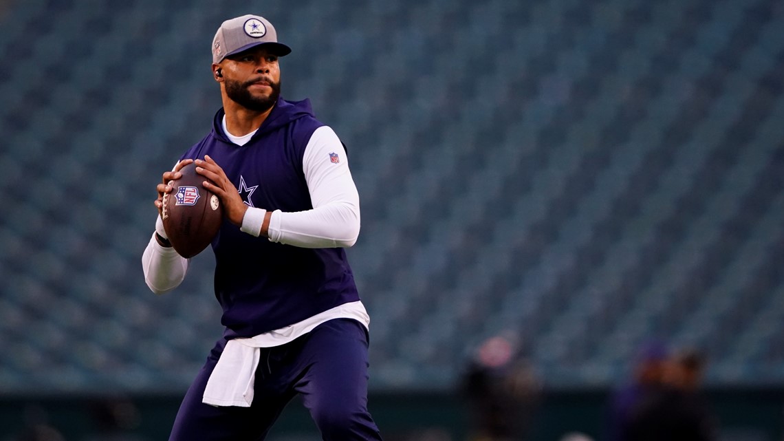 Dallas Cowboys quarterback credits team for Week 12 win | kvue.com