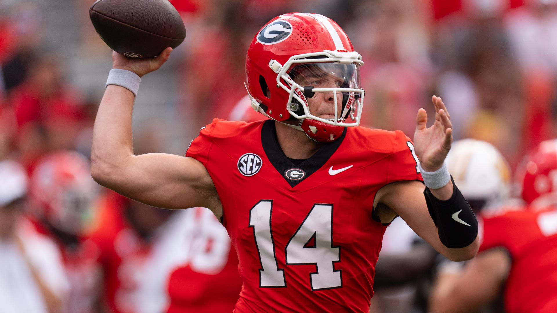 Who is Georgia's backup QB? Meet Gunner Stockton | kvue.com