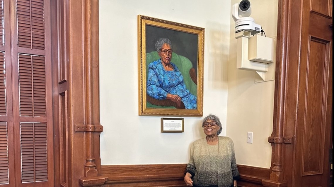 Opal Lee portrait displayed at Texas House | kvue.com