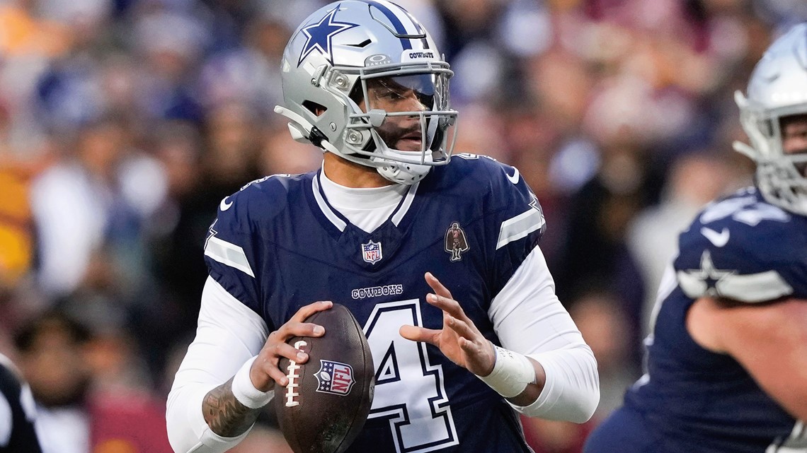 Is Dak Prescott injured? Photo shows Cowboys QB in a walking boot ...