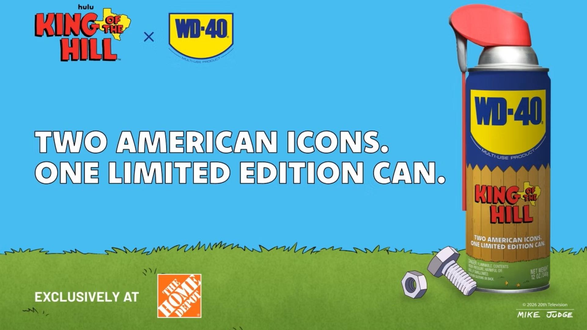 WD-40 releases limited edition 'King of the Hill'-themed can | kvue.com