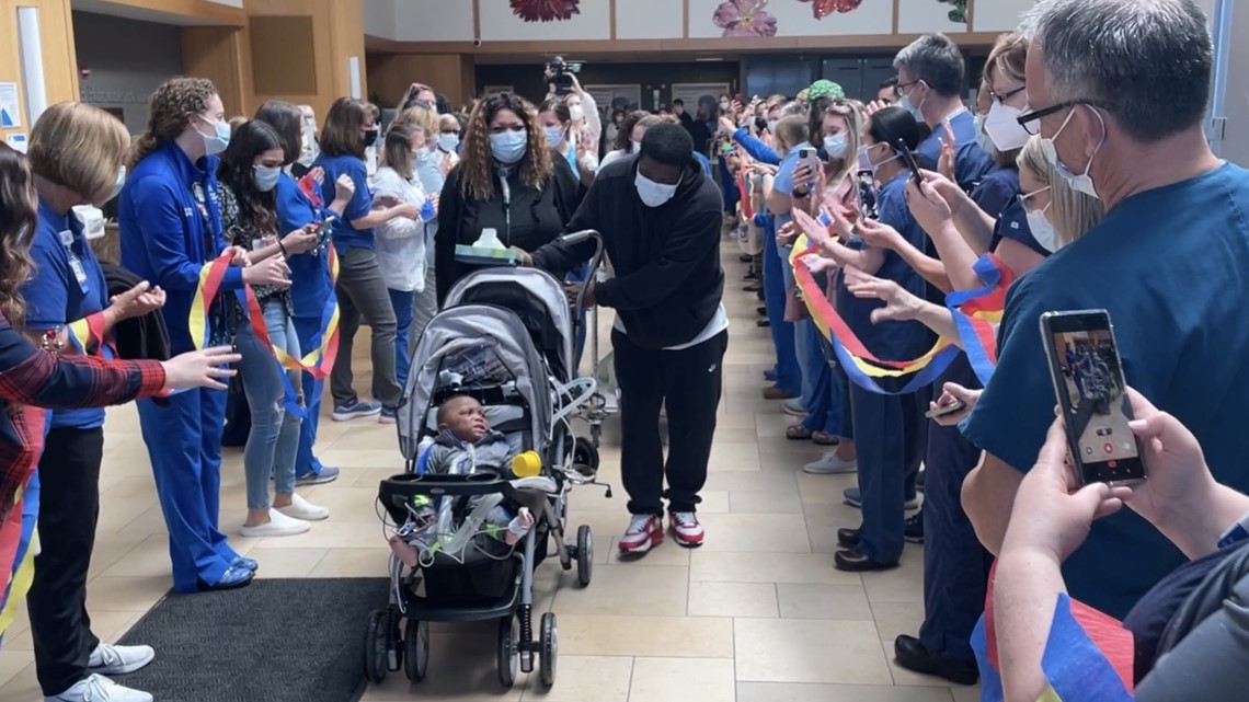 After more than 15 months in hospital, Baby Kendall goes home. | kvue.com
