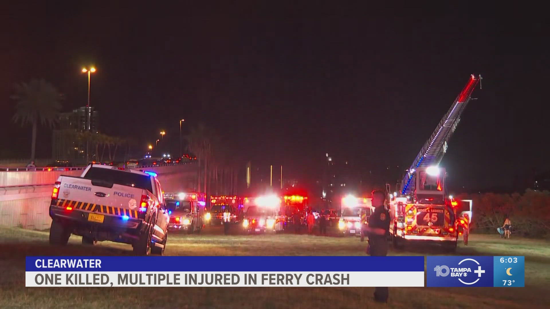 1 dead, 10 hurt after boat crash near Memorial Causeway Bridge in ...