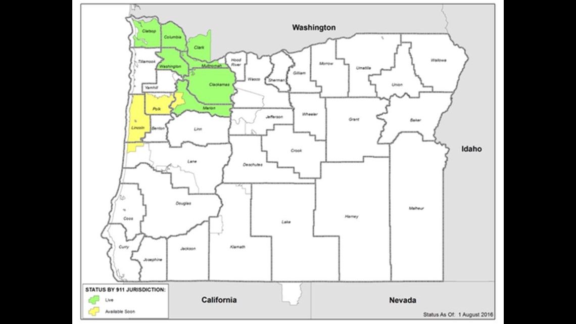 Text-to-911 launches in rural Oregon county | kvue.com