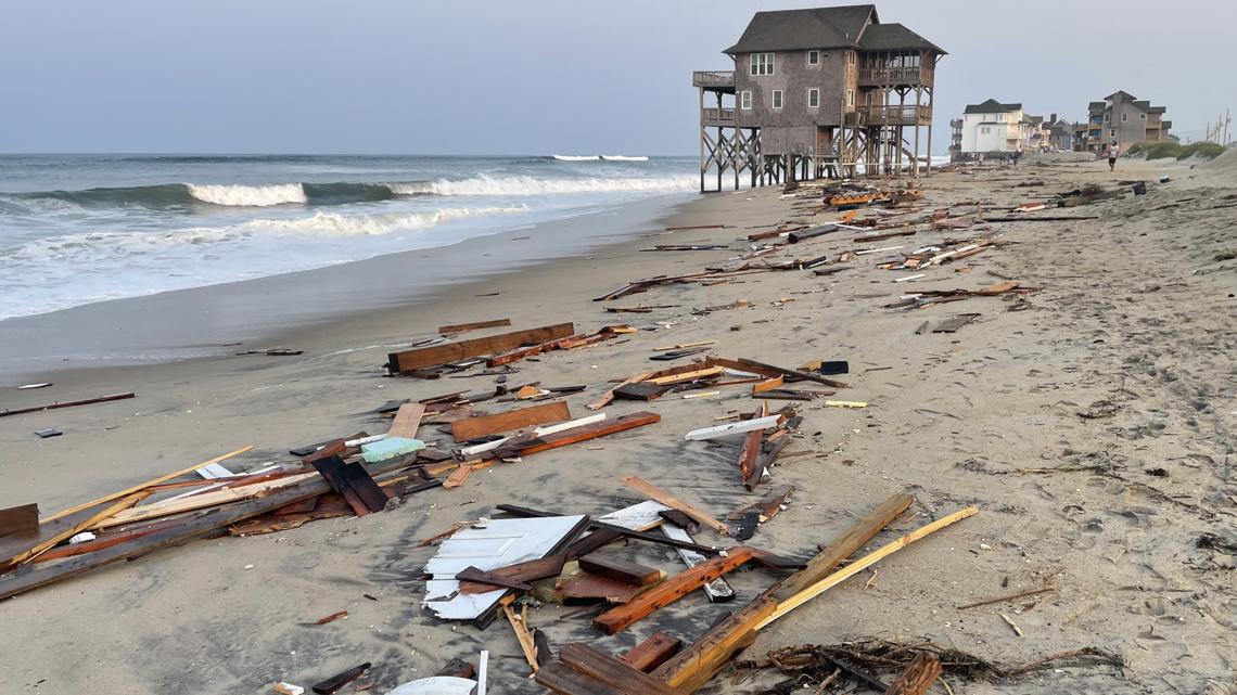Another Rodanthe house collapses into ocean on OBX | kvue.com