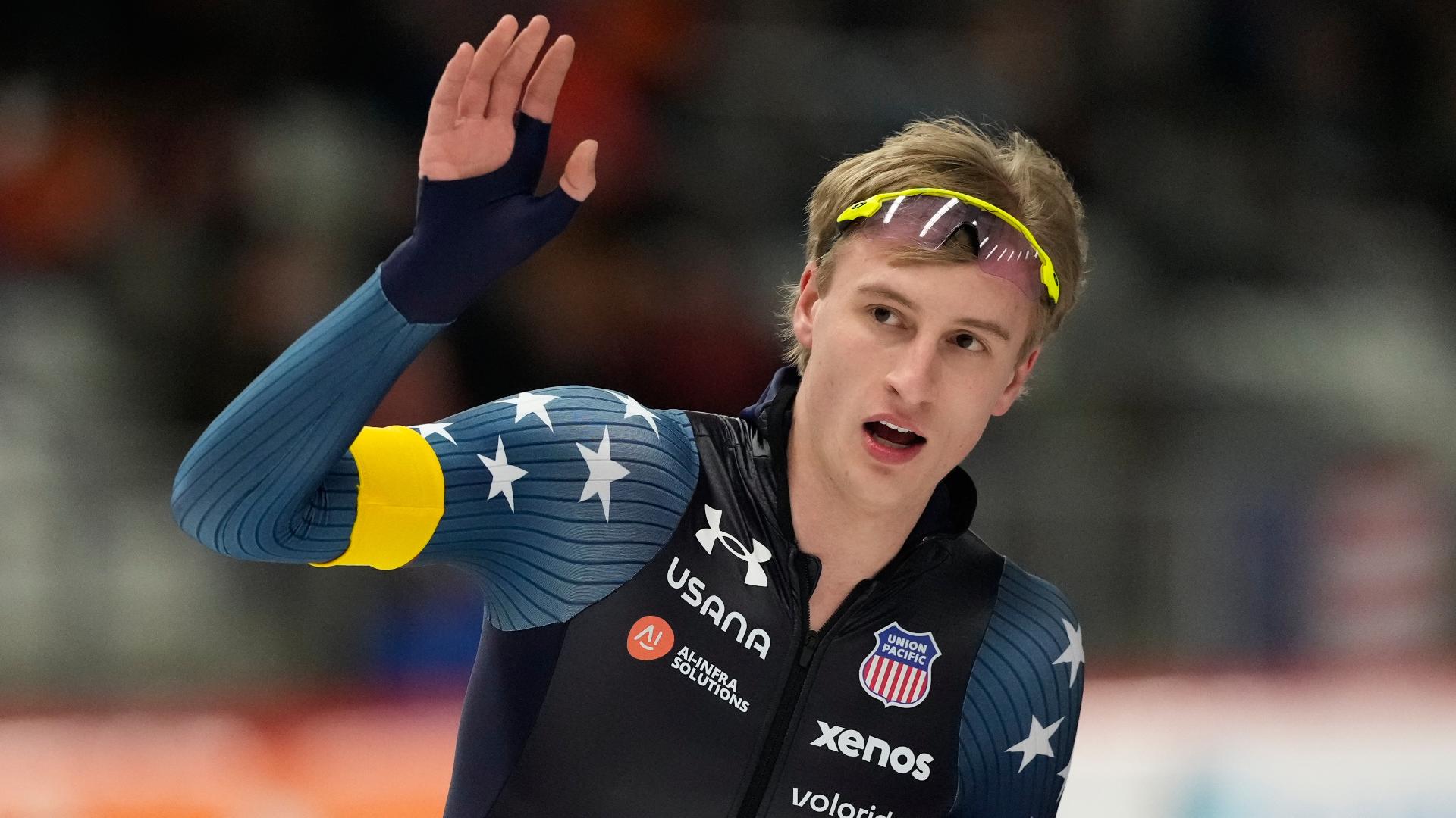 Jordan Stolz Chasing Historic 3 Gold Medals at 2026 Winter Olympics ...
