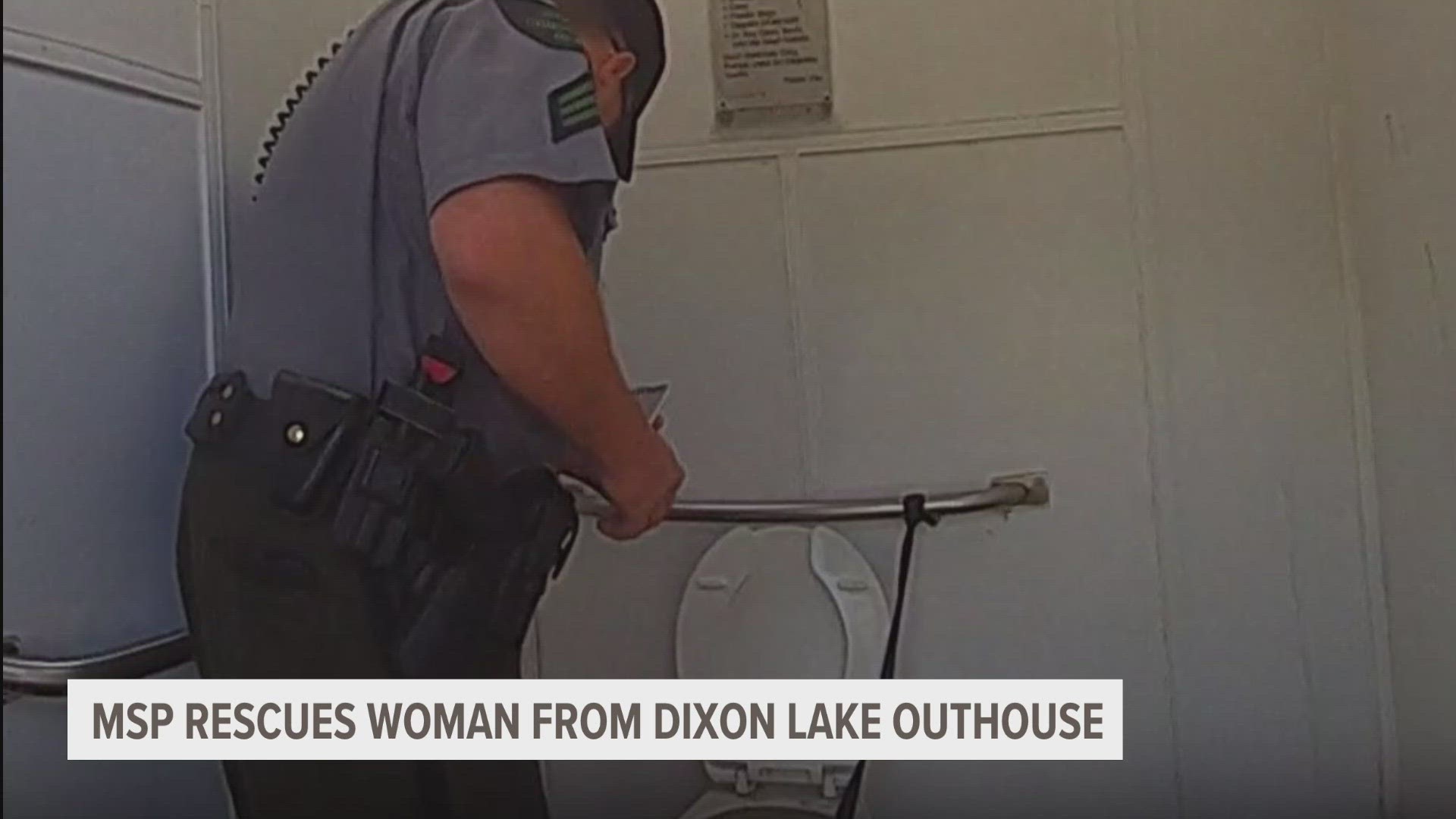 Michigan woman rescued after getting stuck in outhouse toilet | kvue.com